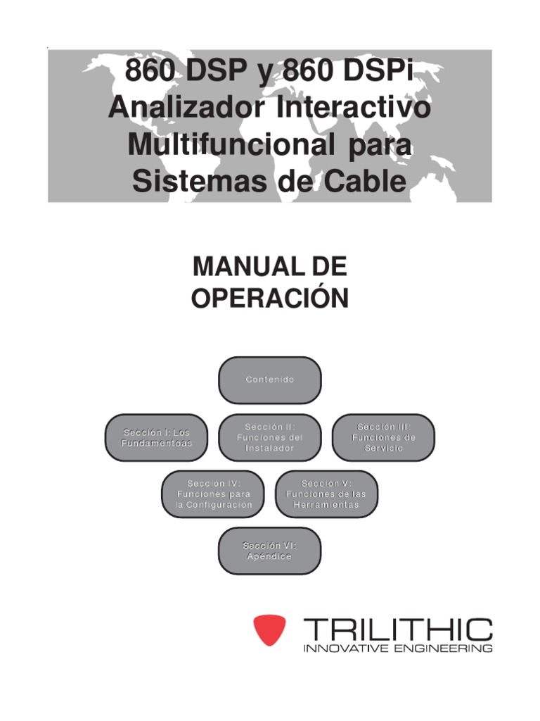 860 DSP & 860 DSPi Manual Español de La Operación v9-07 (PN0010218005 ...