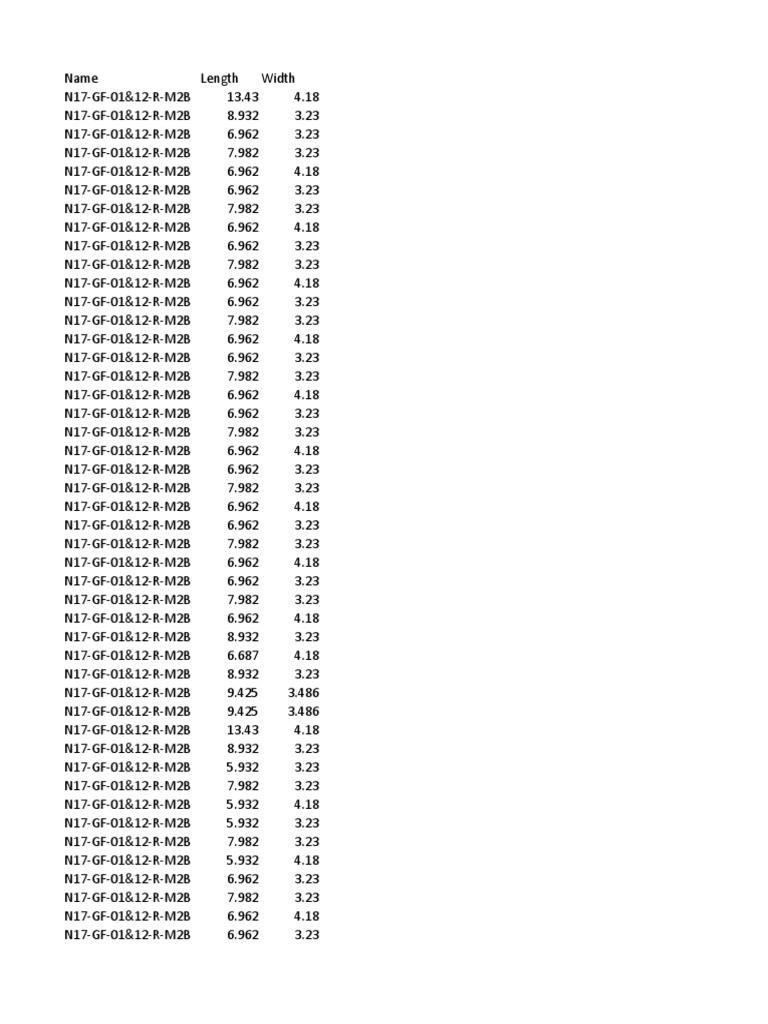 Module Length width - 2 | PDF