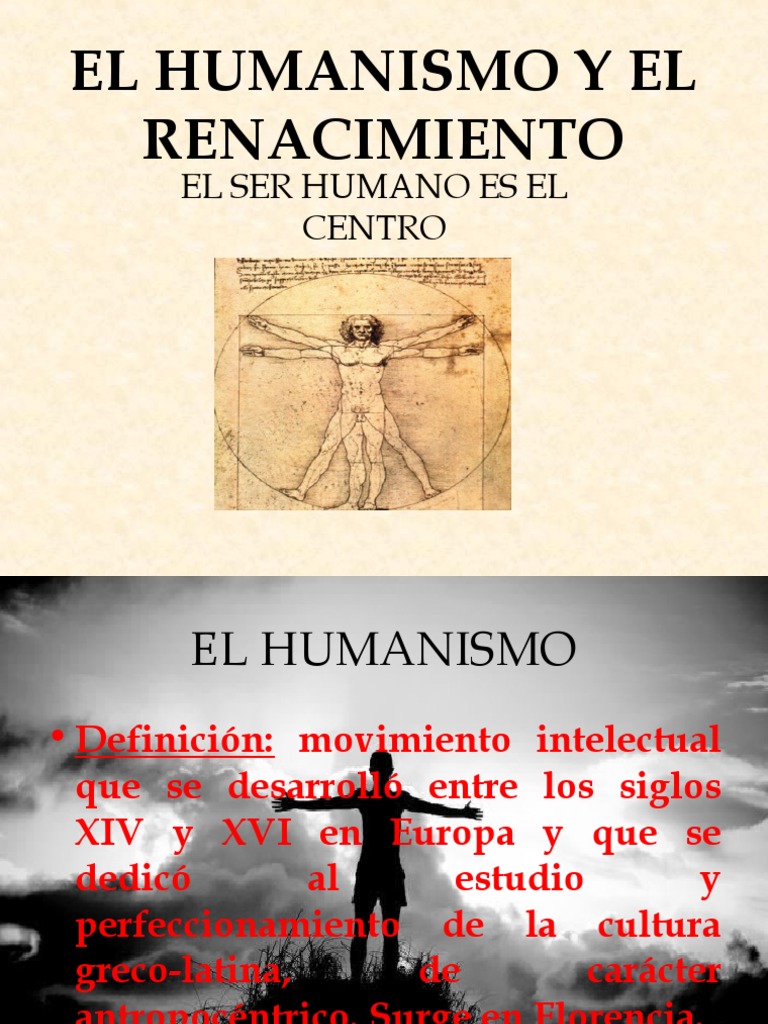 Humanismo y Renacimiento | PDF | Renacimiento