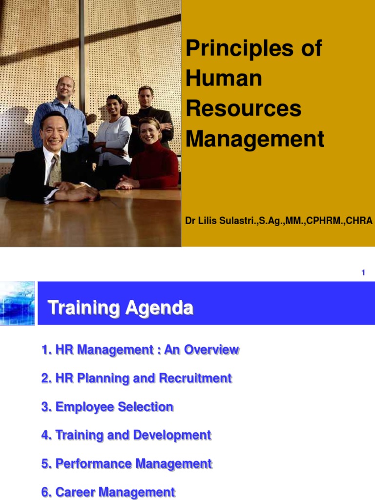 Principles of HR Management | PDF