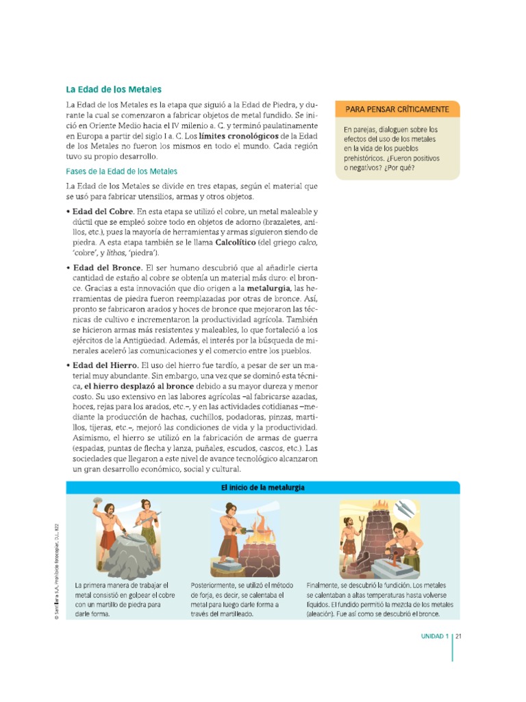Edad De Los Metales Pdf