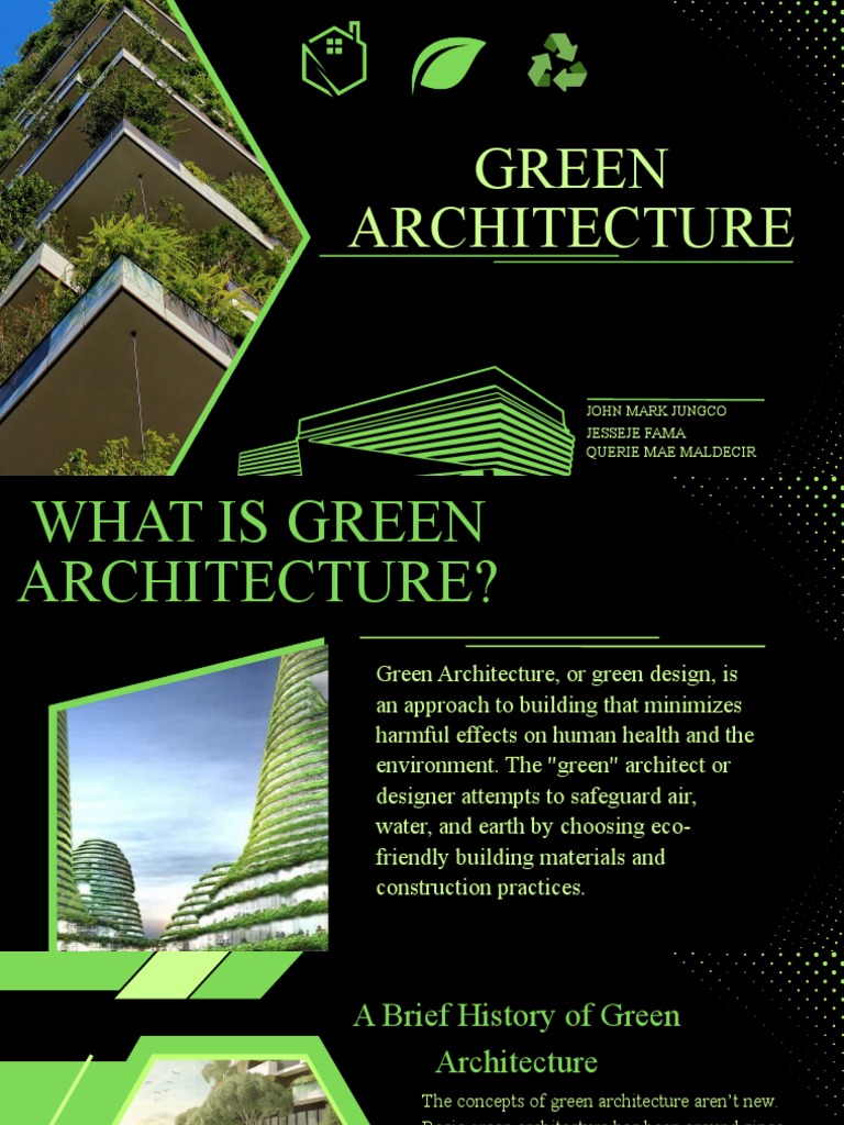 Green Architecture | PDF