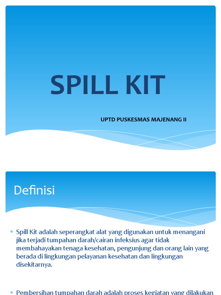 Spill Kit | PDF