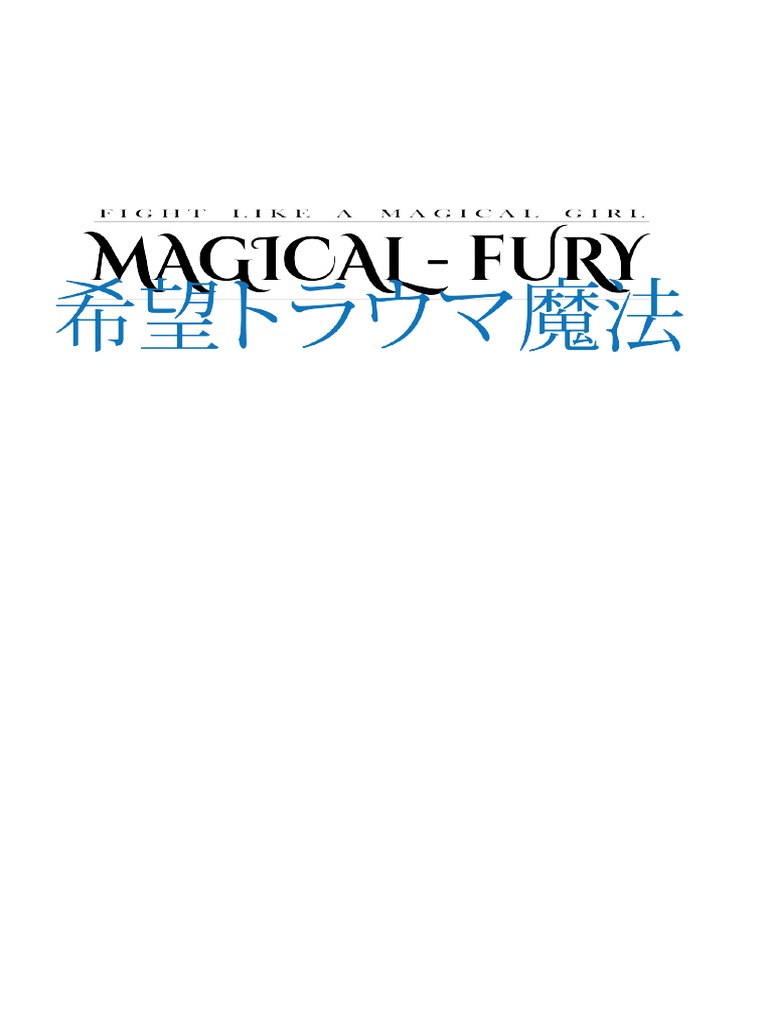Magical Fury PTBR | PDF | Universo | Trauma psicológico