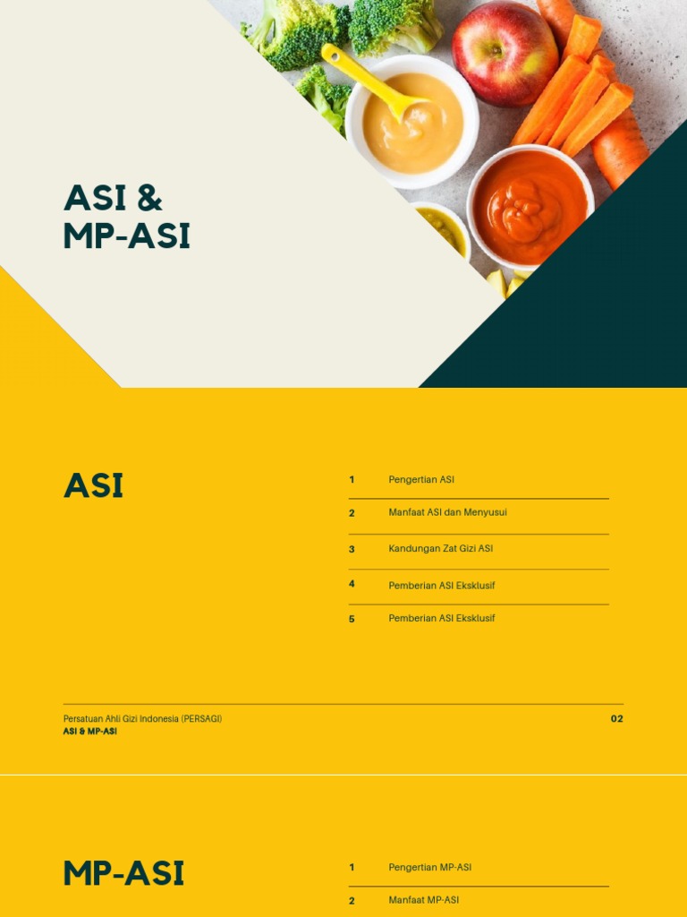 ASI Dan MP-ASI-2 | PDF
