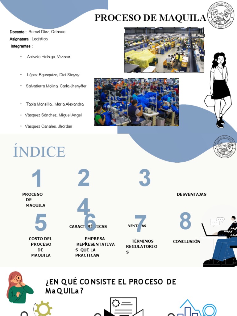 Proceso de Maquila | PDF | Exportaciones | Economias