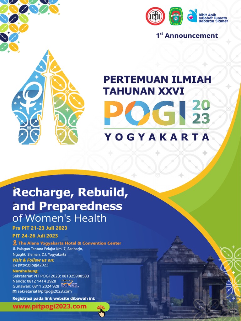 PIT POGI 2023 Ebook First Announcement | PDF