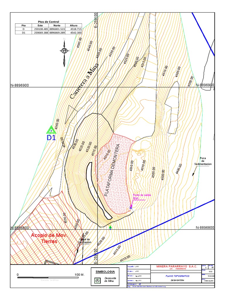 Plano Topografico | PDF