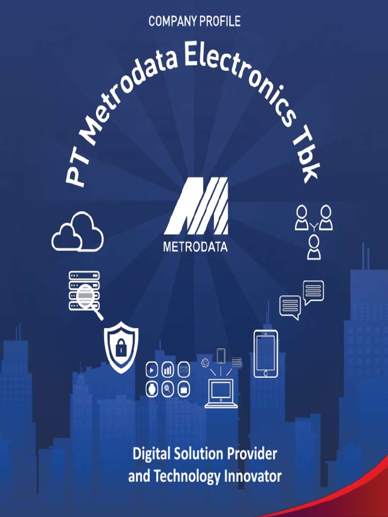 Metrodata Company Profile | PDF | Cloud Computing | Software As A Service