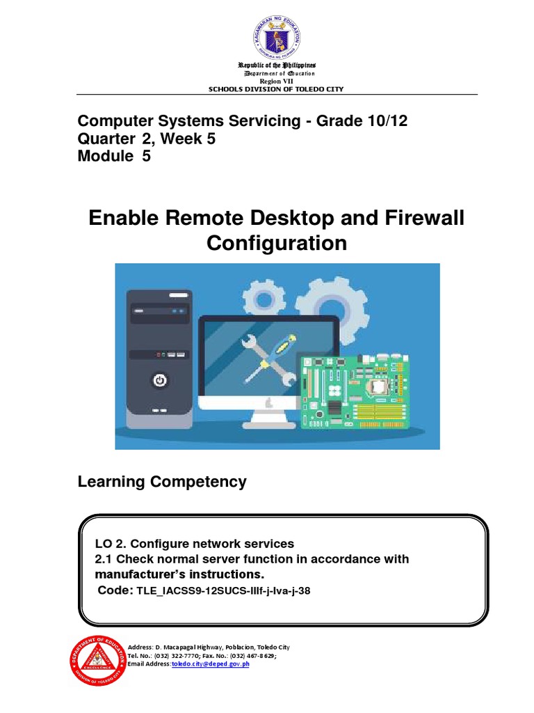 Do Tle CSS - 10 - 12 Q2 W5 Tee | PDF