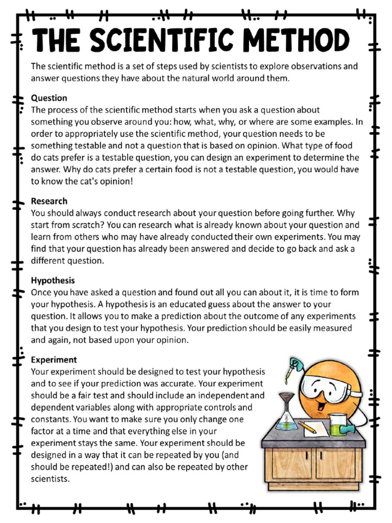 The Scientific Method Reading | PDF