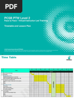 Course Content PTW Level 3 | PDF | Occupational Safety And Health | Safety
