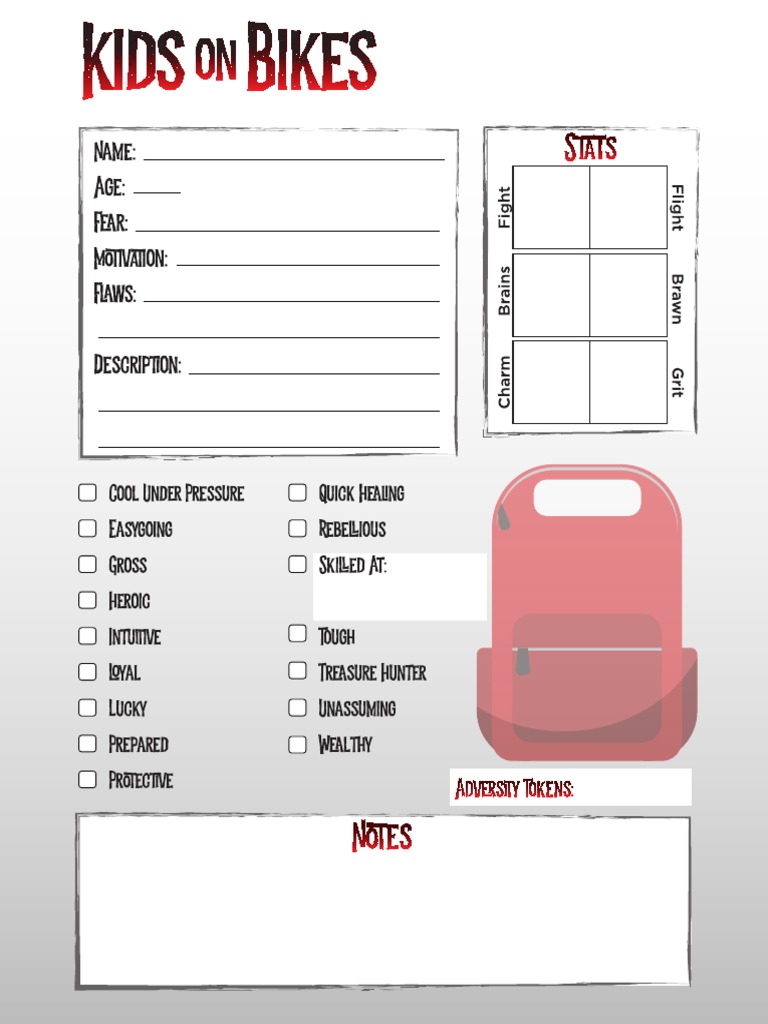 KoB Universal Character Sheet Interactive | PDF