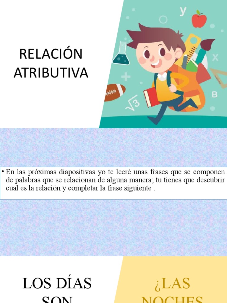 Relación Atributiva | PDF | Gatos | Caballos