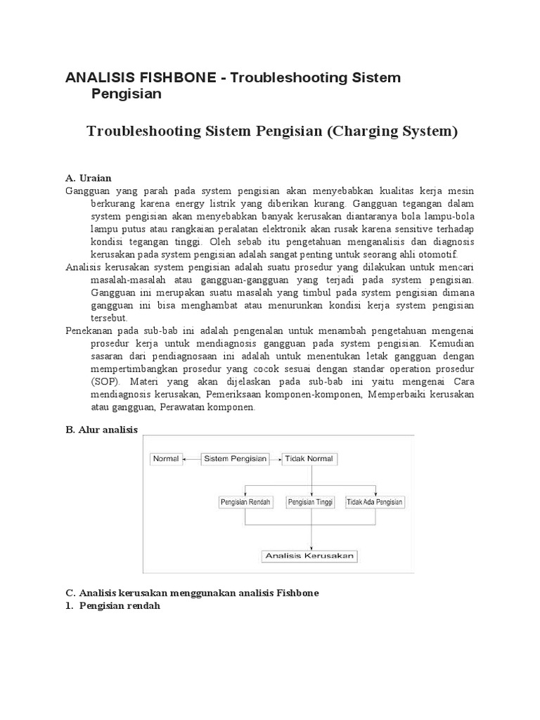 Analisis Fishbone | PDF