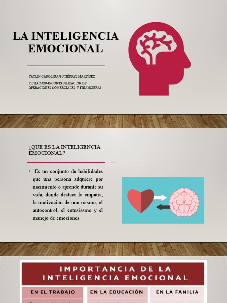 Inteligencia Emocional Yaclin G. | PDF | Crecimiento personal y profesional