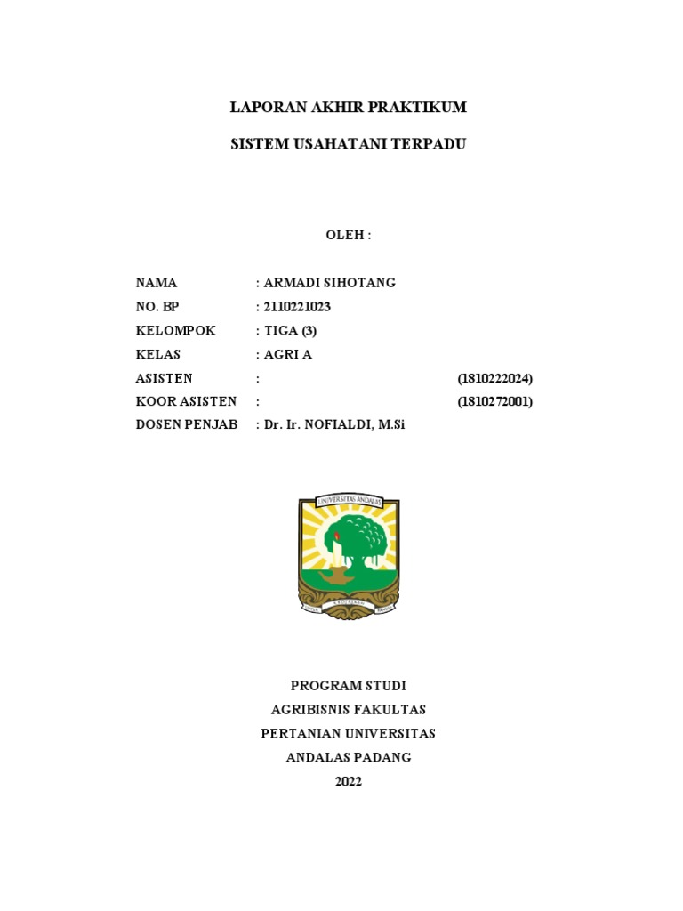 Laporan Sut Ratu Anisa F 1 | PDF