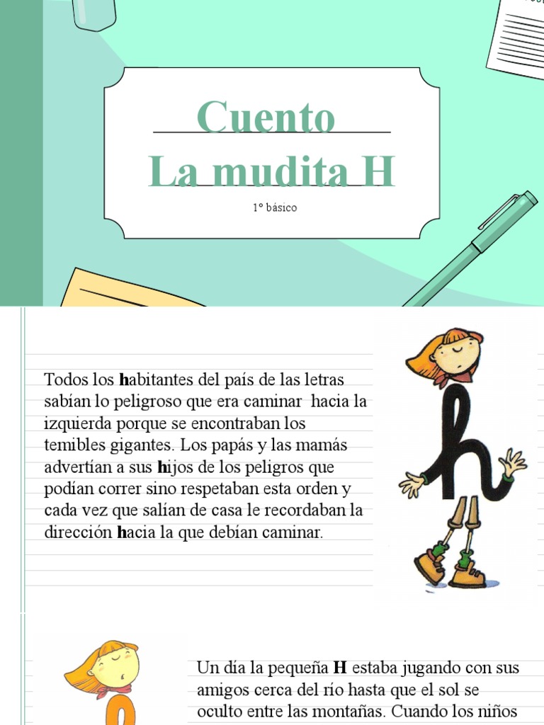 Cuento Consonante H | PDF