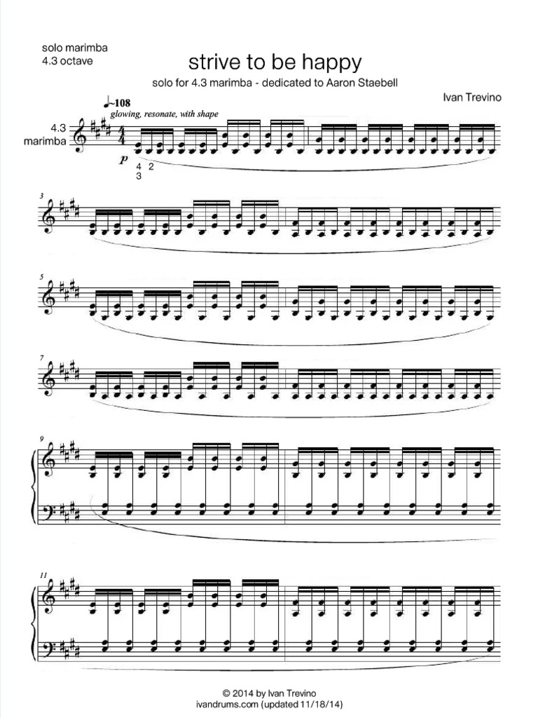 Strive to be Happy_Ivan Trevino | PDF