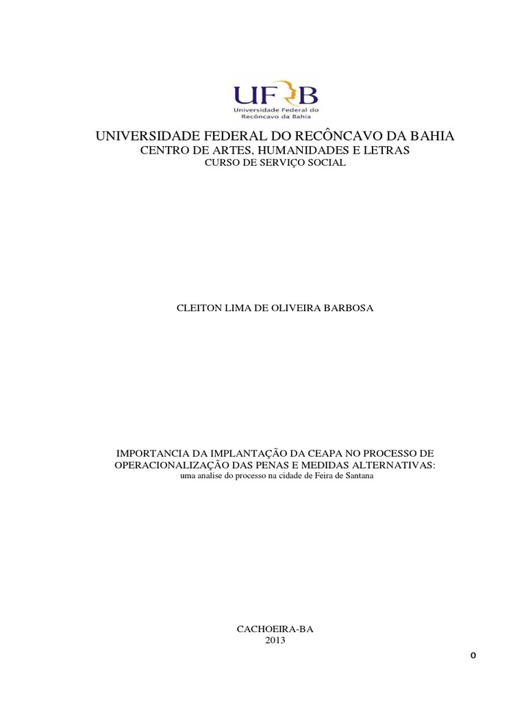 Tcc Corrigido Segundo Orientaçao De Favonia 14 12 Para Marivan Pdf