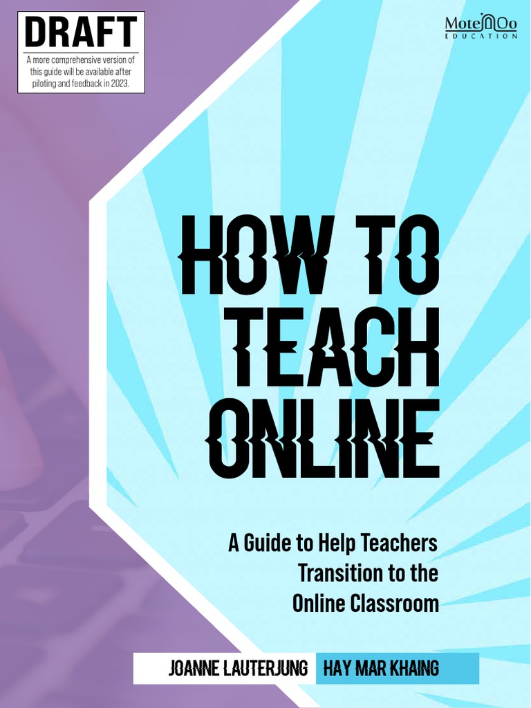 Guide to Teaching Online Effectively | PDF