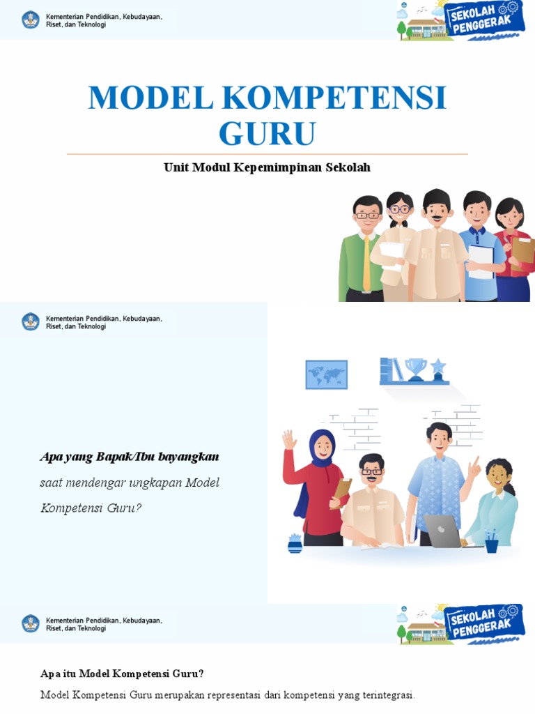 Model Kompetensi Guru | PDF | Karier & Perkembangan | Bisnis