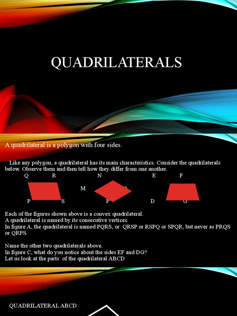 Math 9 Quadrilaterals | PDF