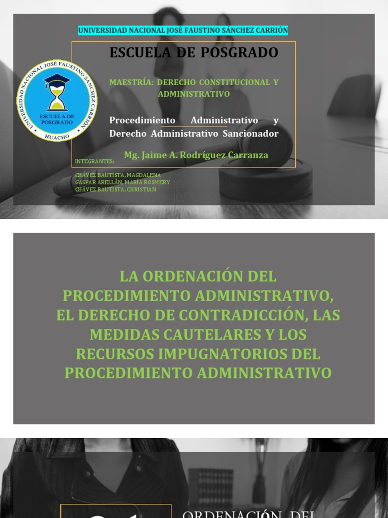 Procedimiento Administrativo y Recursos | PDF | Mandato | Apelación