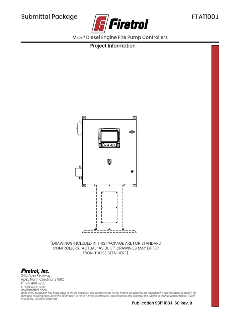 Diesel_Engine_Fire_Pump_Controller | PDF | Thermostat | Pump