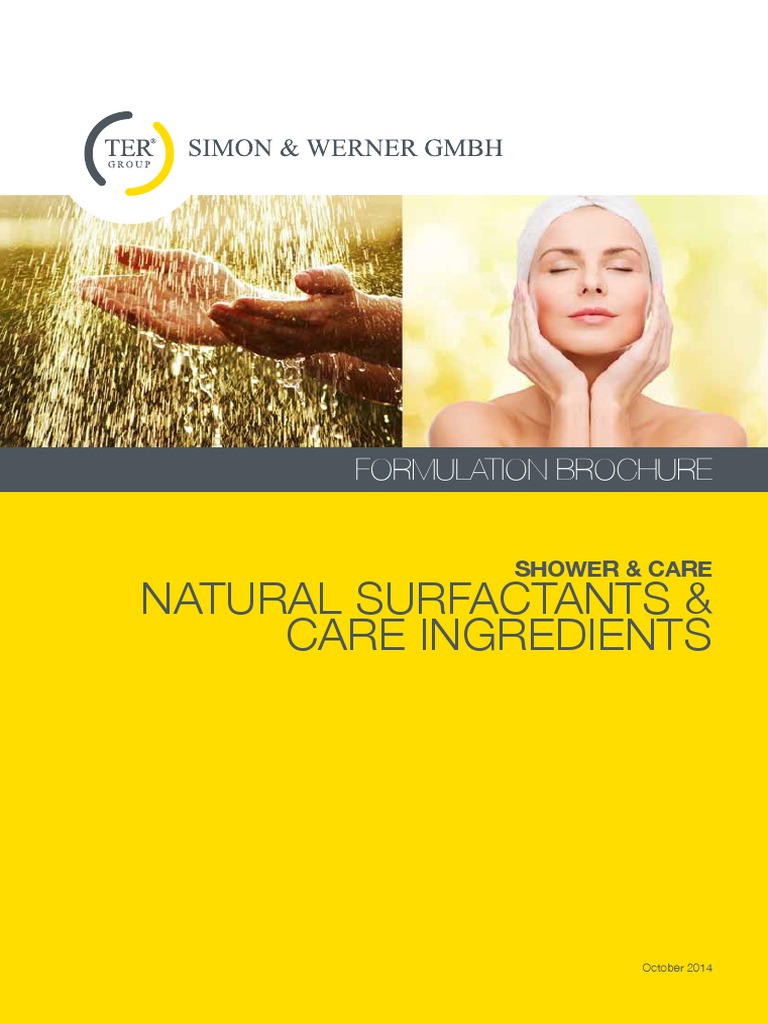 Formulation Brochure Shower Care WEB Version | PDF | Surfactant | Shampoo