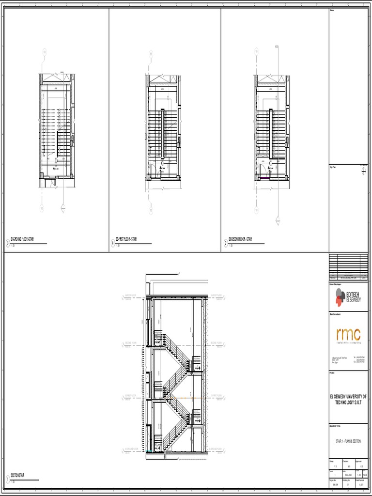 Stairs and Ramps Drawings | PDF