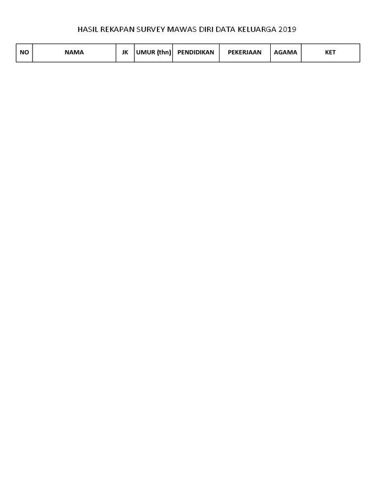 Rekap Hasil SMD 2019 Suka Banjar | PDF