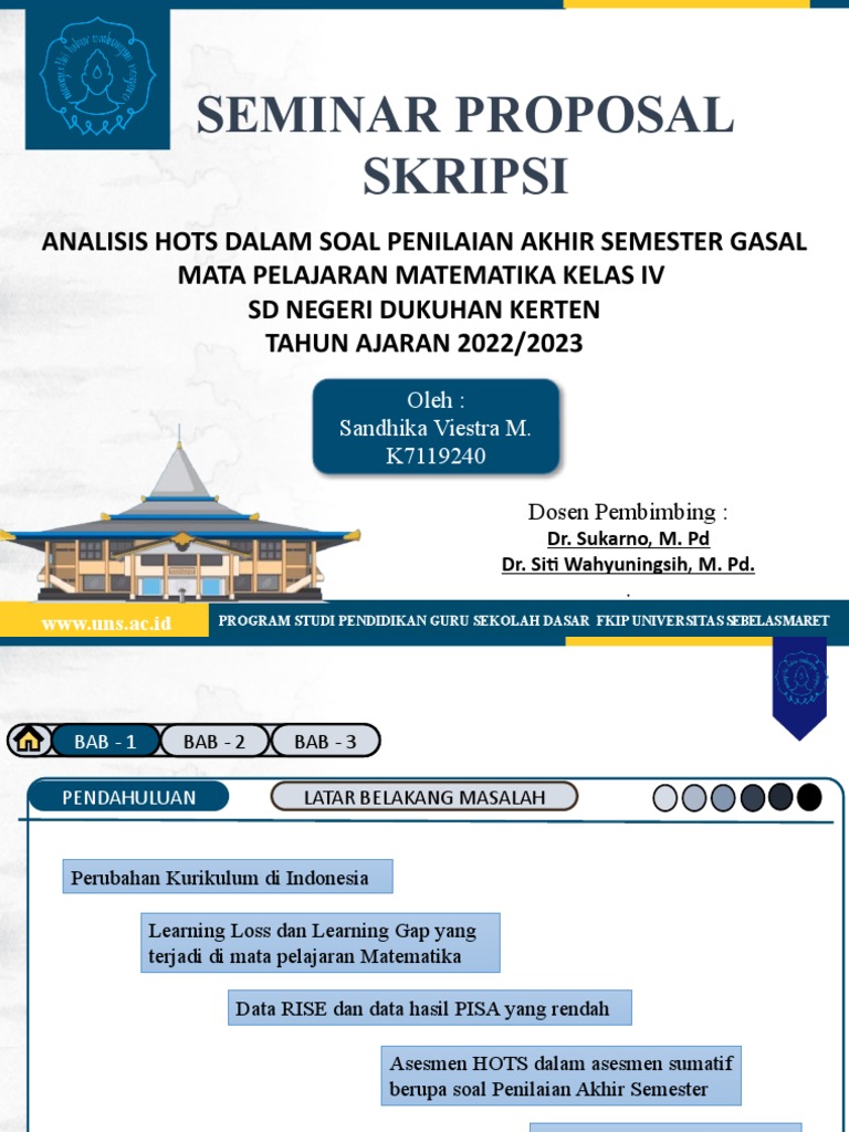 Sandhika Viestra PPT Sempro | PDF