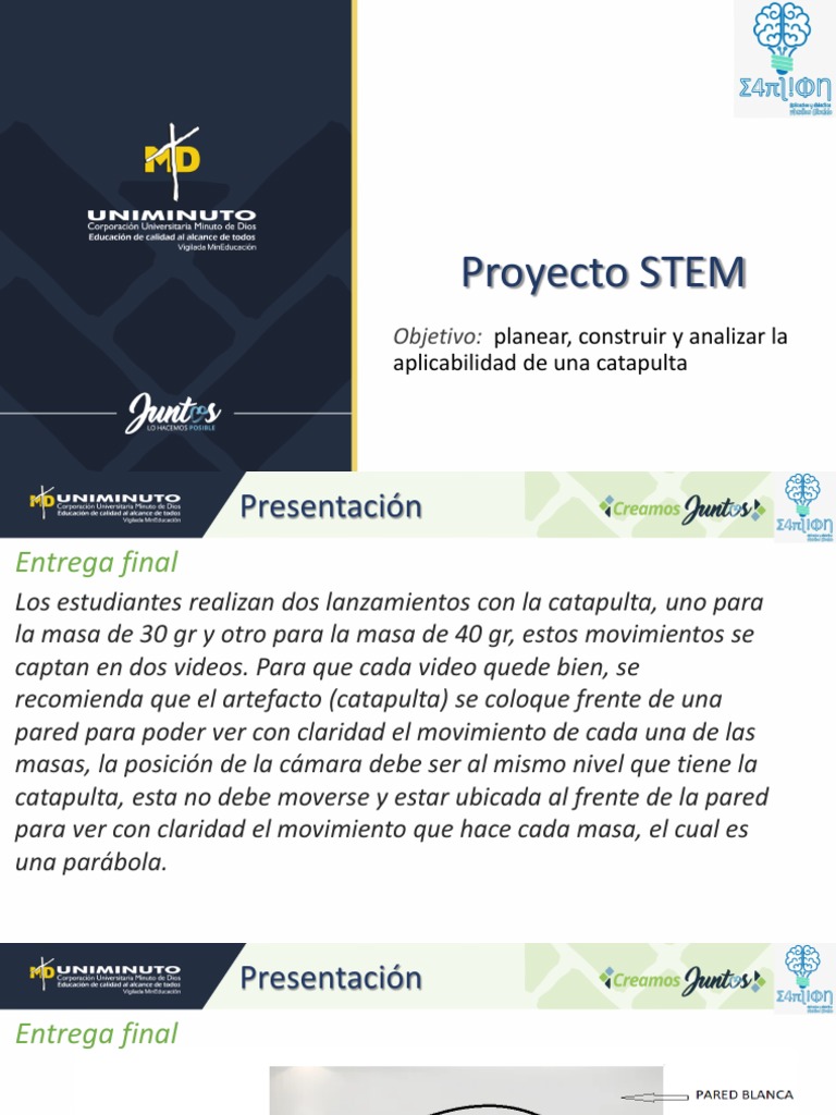 Proyecto STEM Corte Final | PDF