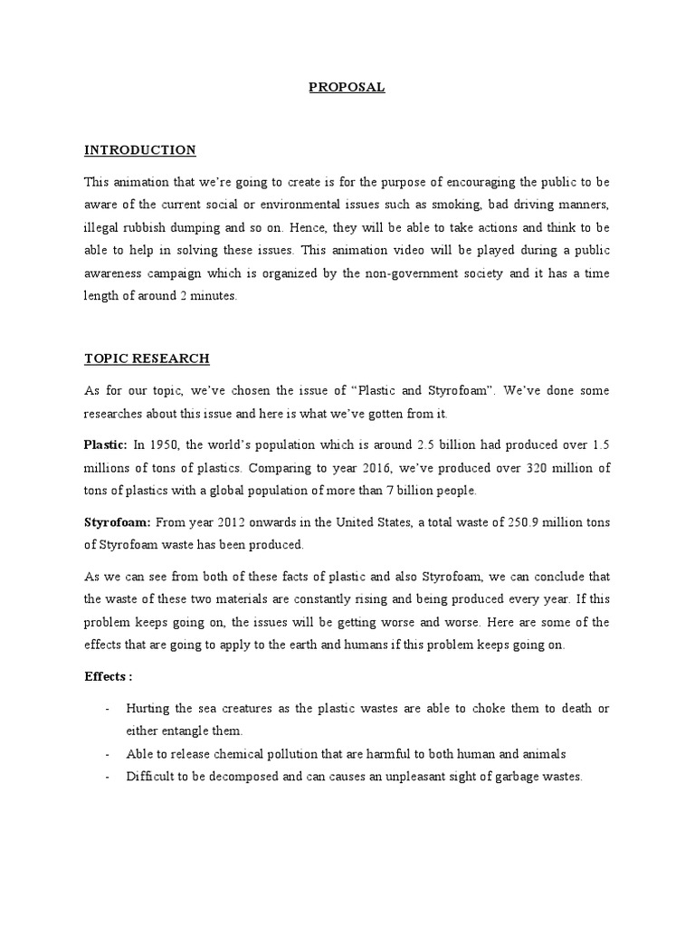 WEBBASED Animation Proposal | PDF