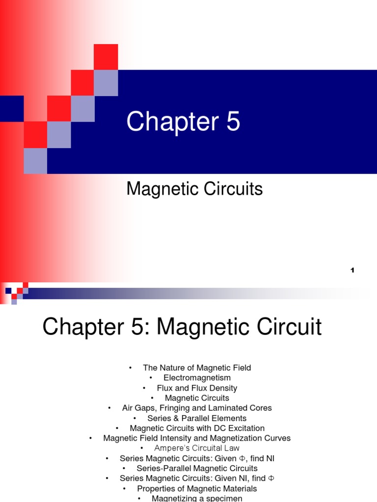 Magnetic Circuits & Electromagnetism | PDF | Magnetic Field | Magnet