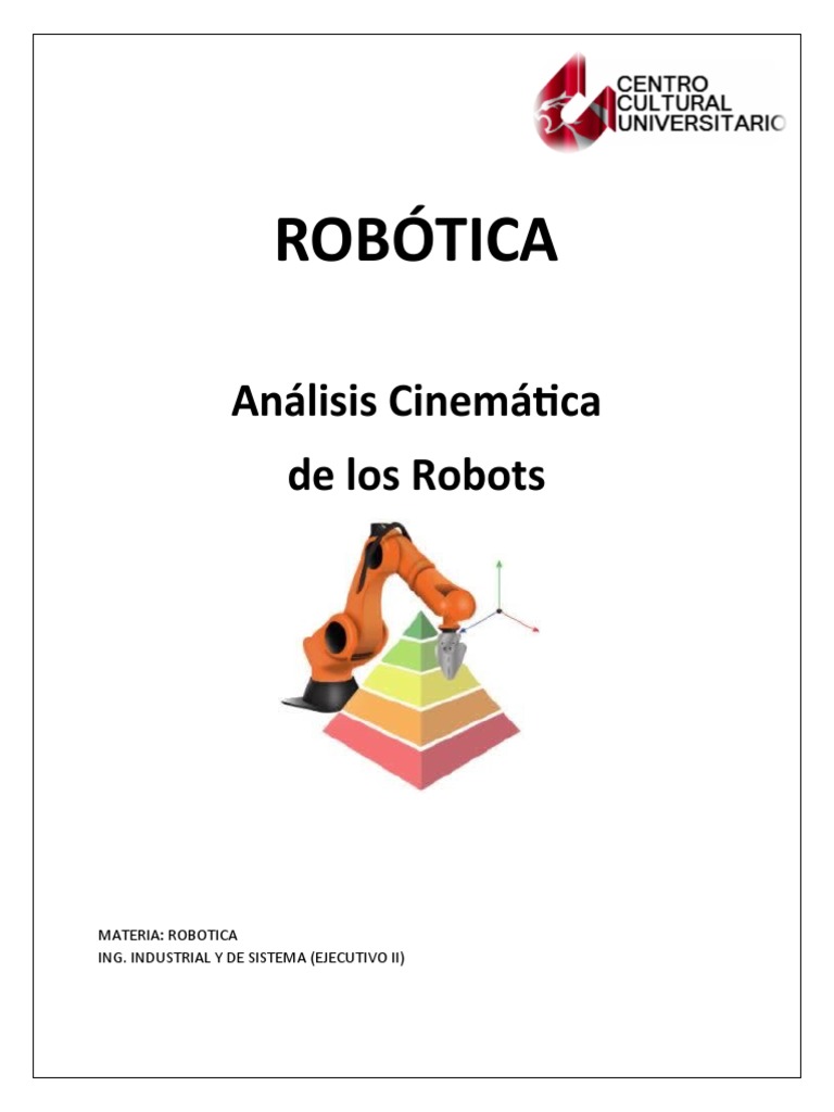 Cinematica Robots | PDF
