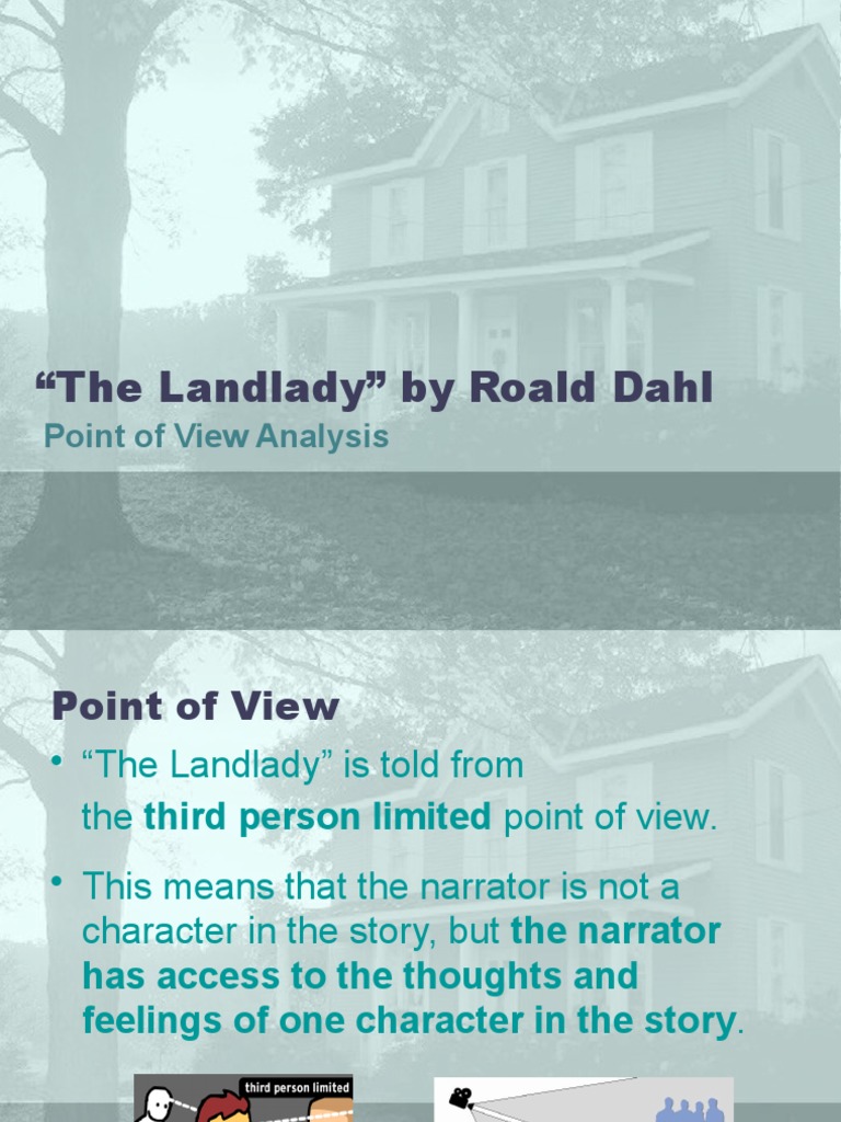 POV Analysis The Landlady | PDF