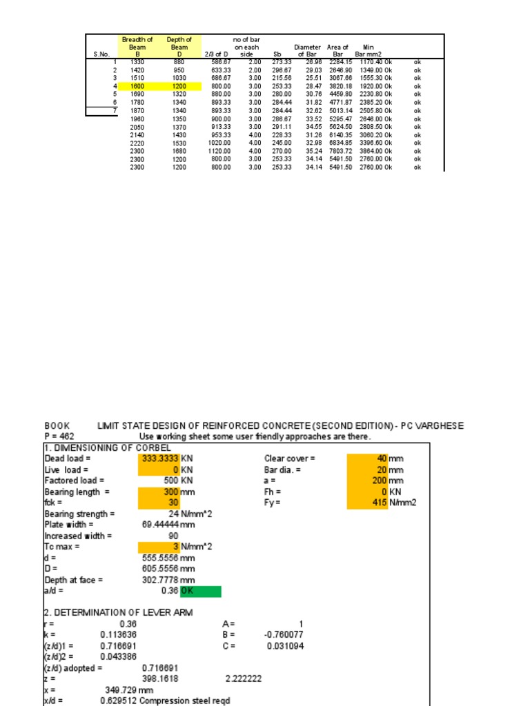 Beam Side Bar | PDF | Reinforced Concrete | Classical Mechanics