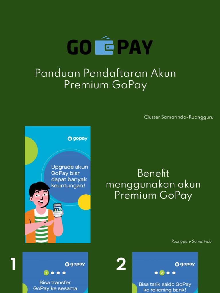 Panduan Upgrade Akun Premium GoPay | PDF | Bisnis | Pengelolaan Keuangan & Uang