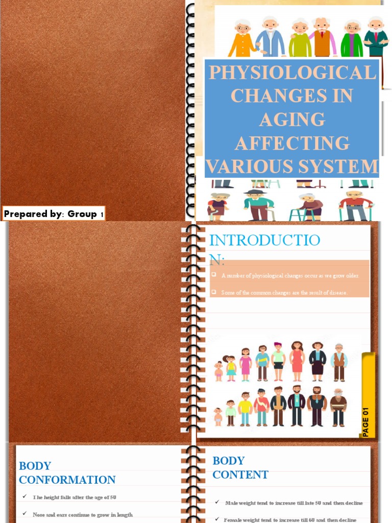 Group 1 Physiological Changes in Aging Affecting Various Systems | PDF