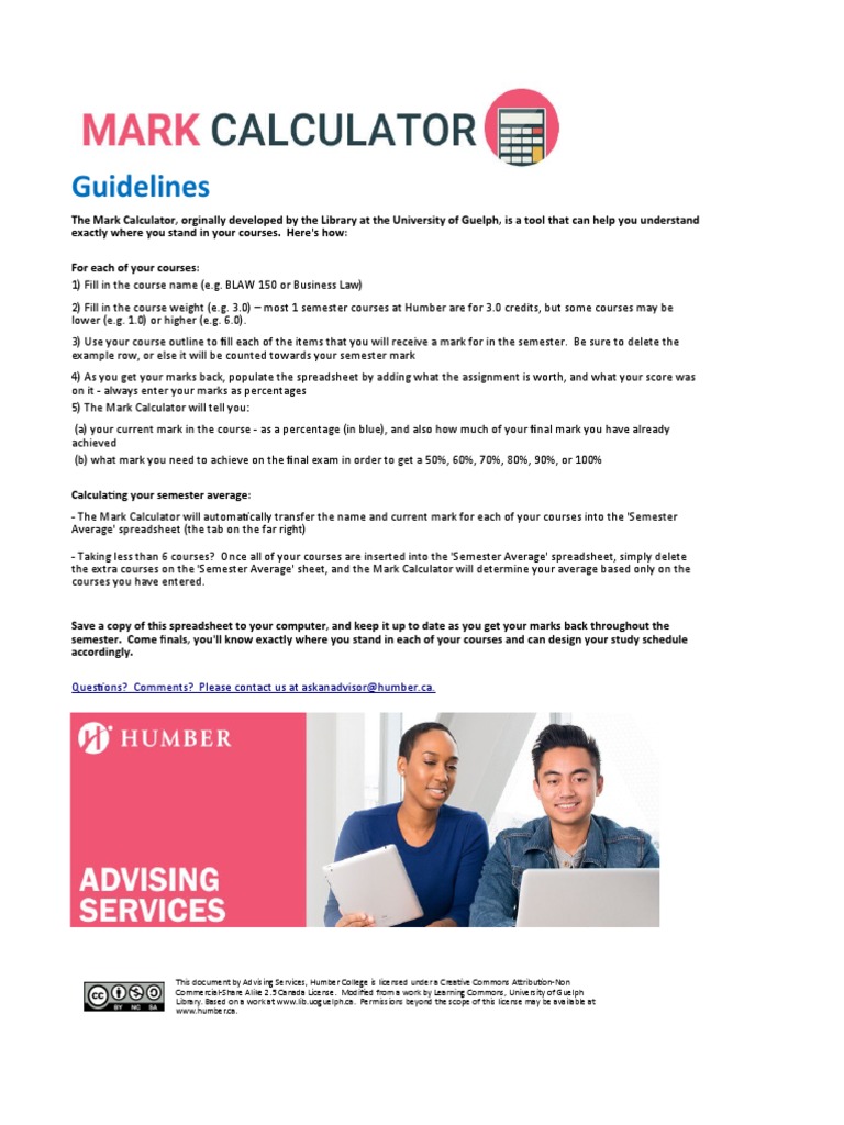 Mark Calculator 2 | PDF