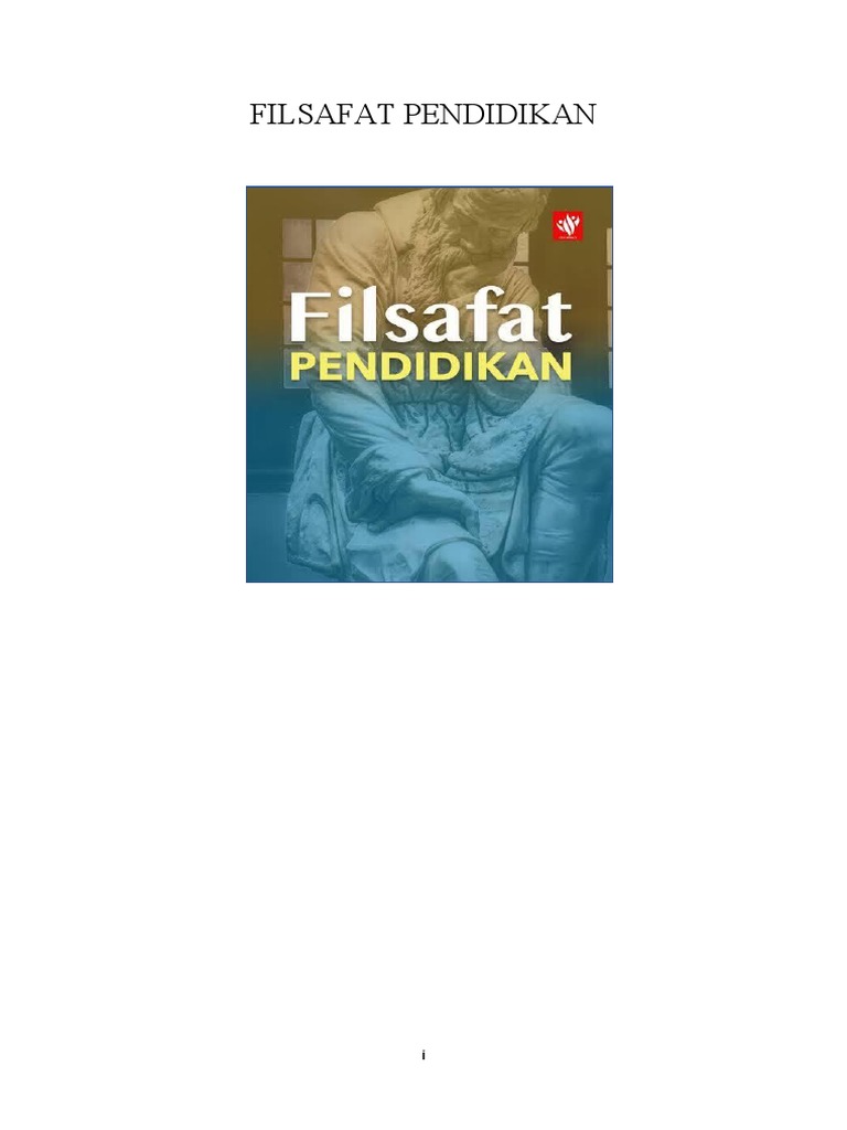 Filsafat Pendidikan | PDF