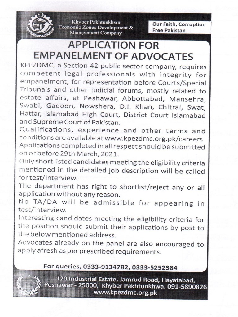 Advertisement For Panel Counsel | PDF
