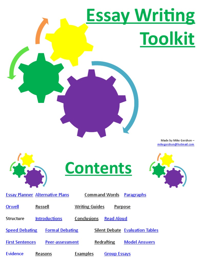 Essay Writing Toolkit V1 | PDF | Essays | Argument
