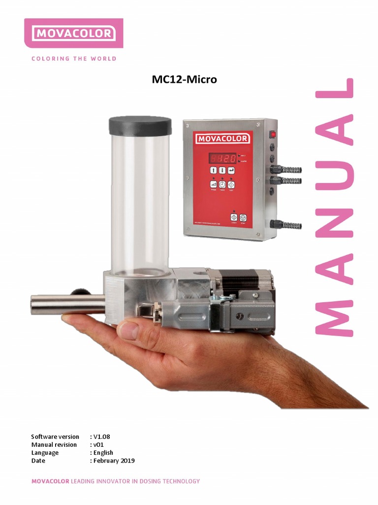 mc12 Micro Manual English v01 | PDF