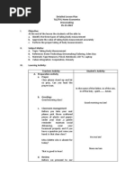 Detailed Lesson Plan in Dressmaking/Tailoring I - Objectives | PDF ...
