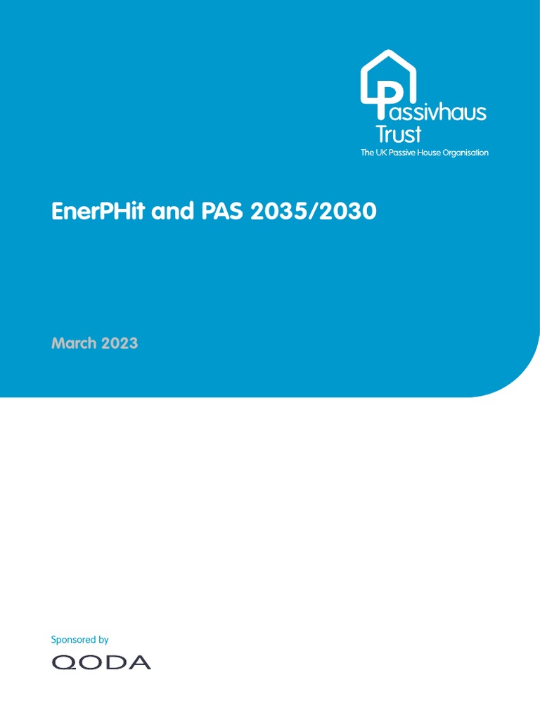 EnerPHit & PAS 2035/2030 Guide | PDF | Building | Building Technology