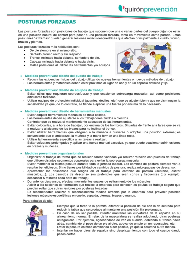 Posturas Forzadas Pdf