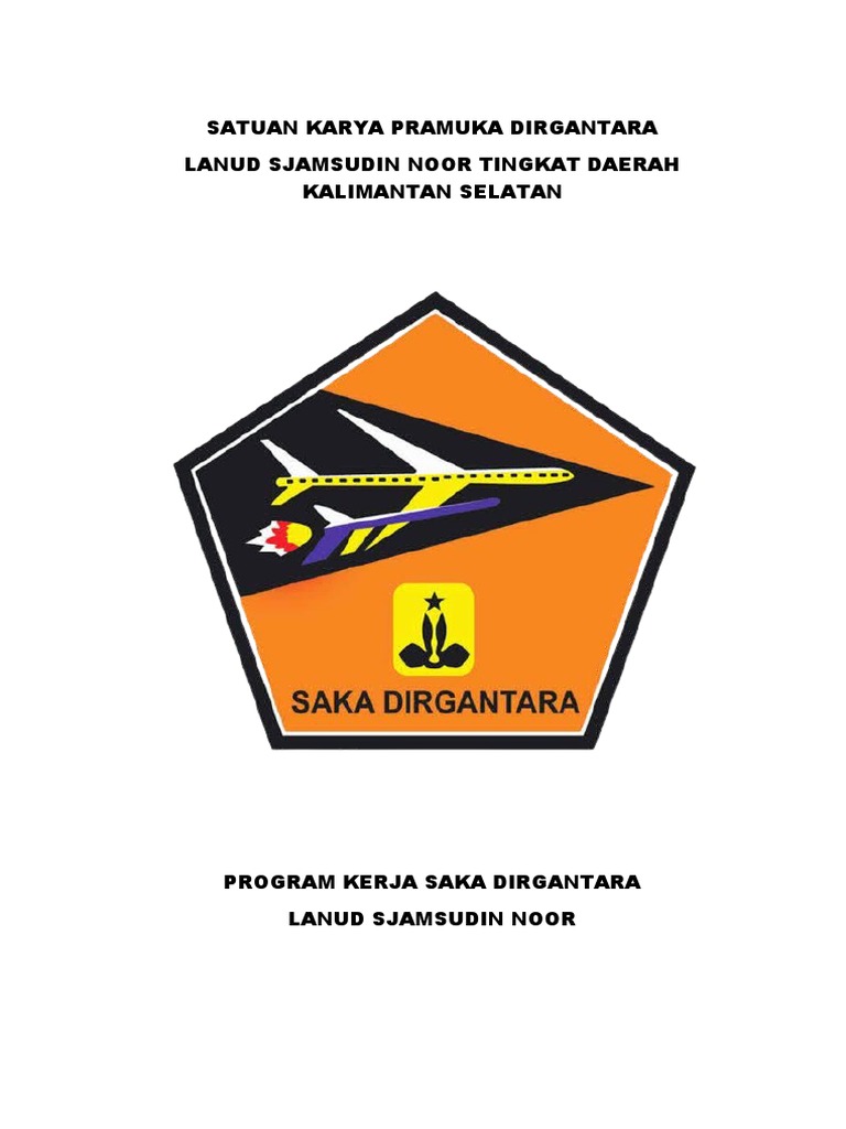 Program Kerja Saka Dirgantara Pramuka | PDF